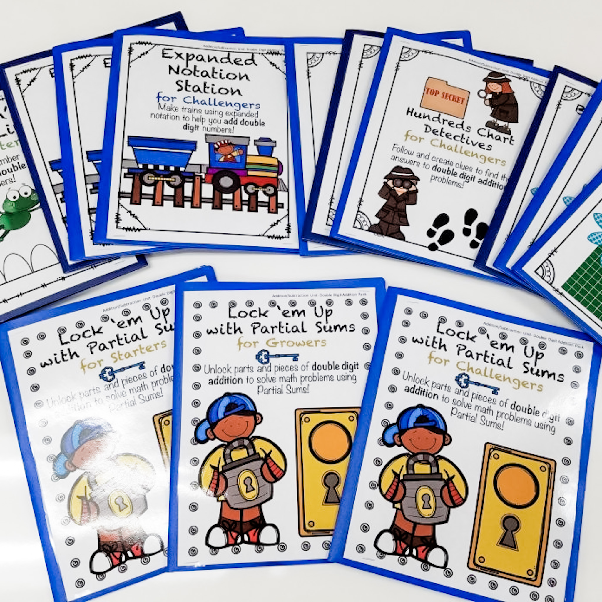 Pocket Folder Math Centers Launched! - The Classroom Cookbook